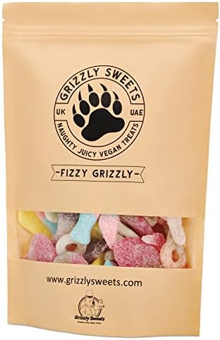 Grizzly Sweets Fizzy Vegan Jelly Candy - 500g price in UAE | Amazon UAE ...