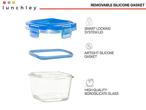 Ecipientes de vidrio para almacenamiento de alimentos para