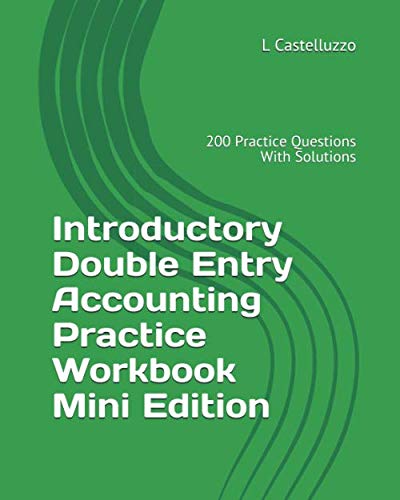 Amazon.com: Introductory Double Entry Accounting Practice Workbook Mini ...
