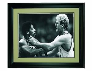 Amazon.com: Boston Celtics Larry Bird Choking Philadelphia 76er's Dr. J ...