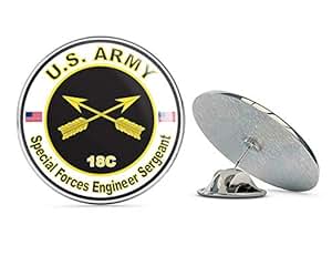 Amazon.com: Veteran Pins U.S. Army MOS 18C Special Forces Engineer ...