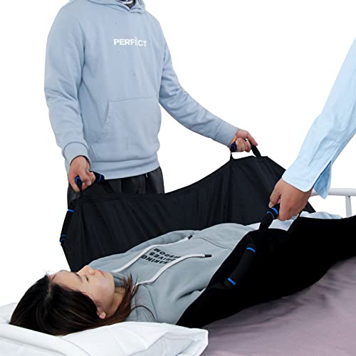 Leetye Mei Positioning Bed Pad with Handle, 48" x 40" Patient Transfer ...