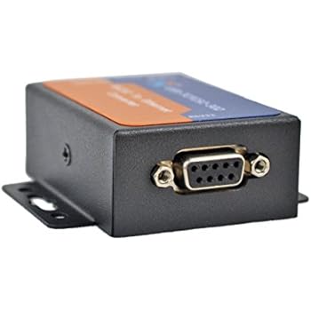 Amazon.com: StarTech.com 1 Port RS232 Serial to IP Ethernet Converter / Device Server - Aluminum ...