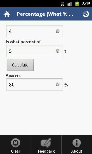 Amazon.com: Percent Calculator (Pro) : Apps & Games