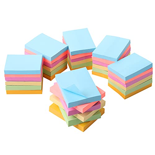 Mr. Pen- Sticky Notes, 1.5” x 2” , 36 Pads, Pastel Sticky Notes, Small ...