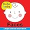 Amazon.com: Hello Baby: Faces: A High-Contrast Board Book ...