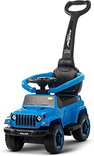 Baybee 2 in 1 Villy Push Ride on Car for Kids, Ride on Kids Car with ...