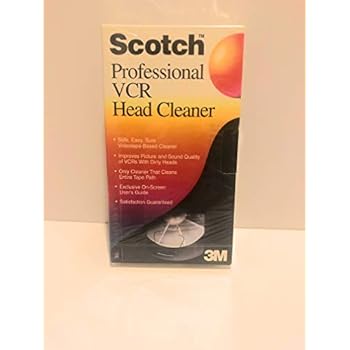 Amazon.com: Scotch High Performance VCR Head Cleaner: Electronics