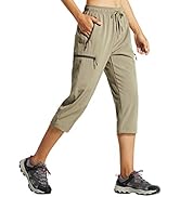 Amazon.com: Libin Women's Cargo Joggers Lightweight Quick Dry Hiking ...