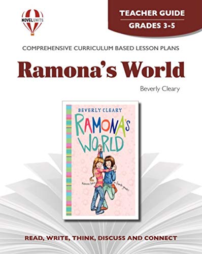 Ramona's World - Teacher Guide by Novel Units: Novel Units ...
