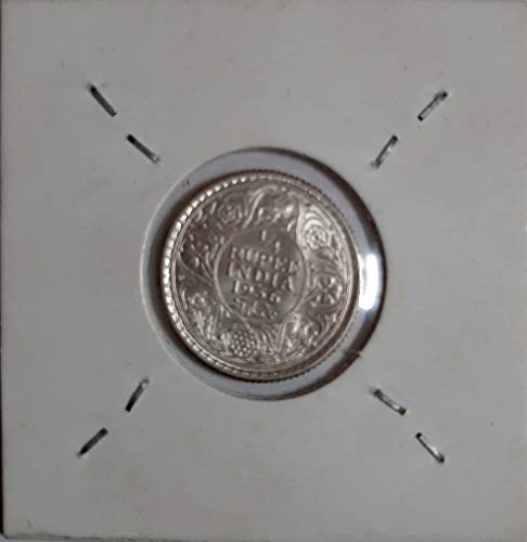 Ananya Antiques and Crafts George V King Emperor 1/4 Rupee Coin (Silver ...