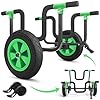 APILAB 2 in 1 Kayak Cart SUP Board Cart, Heavy Duty Kayak Trolley with ...