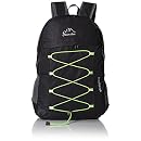 Amazon.com : CLEVER BEES Outdoor Water Resistant Hiking Backpack, Black ...