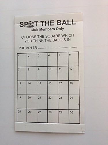 Spot the Ball Cards by ClubKing Ltd: Amazon.co.uk: Toys & Games