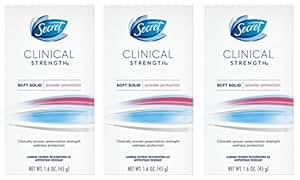 Secret Clinical Desodorante y Antitranspirante para Mujer Aroma Powder ...