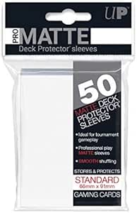 Amazon.com: Ultra Pro Pro-Matte White Deck Protector: Toys & Games