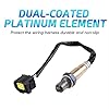 Bodeman - 4PC Upstream & Downstream O2 Oxygen Sensor for 2011-2018 200 ...