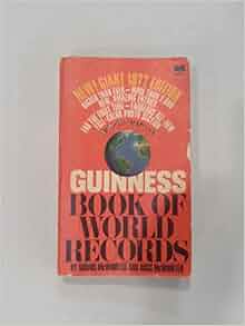 Guinness Book of World Records - New Giant 1977 Edition: Amazon.com: Books