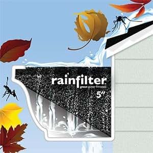 Amazon.com : Rainfilter Green Gutter Filtration 100% Green : Garden ...
