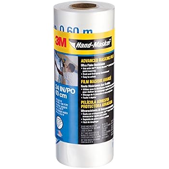 3M Hand-Masker Advanced Masking Film 24-Inch x 180-Feet, 12-Roll Case ...