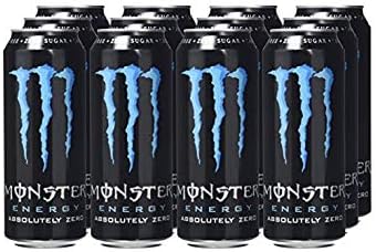 Monster Absolute Zero No Sugar Energy 12 x 500ml Cans: Amazon.co.uk ...