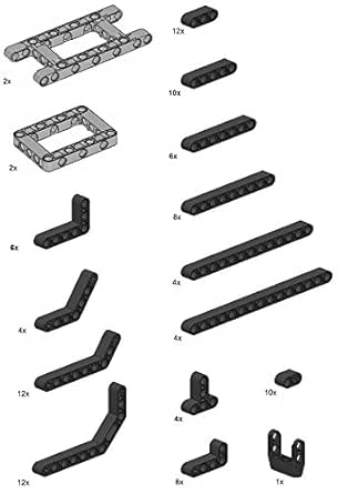 LEGO Technic Beams and Frames Set: Amazon.com: Industrial & Scientific