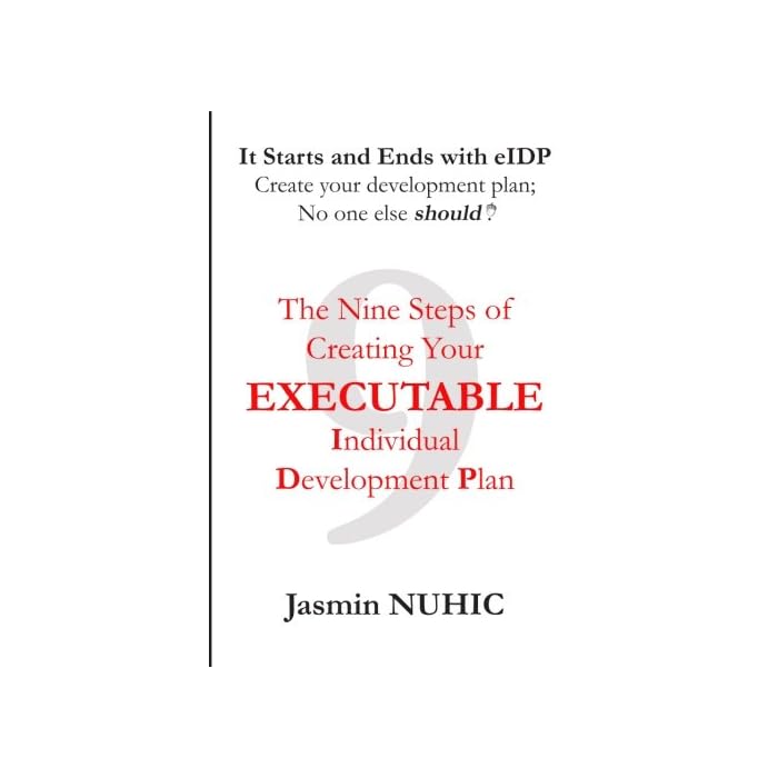 Buy It Starts and Ends with eIDP - Create your development plan; No one ...