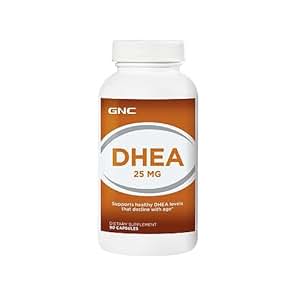 Amazon.com: GNC DHEA 25 MG 90 caps: Health & Personal Care