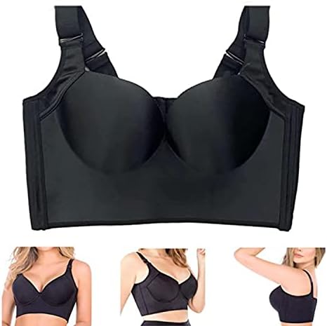 BEEETY Women Fashion Deep Cup Bra Hides Back Fat Full Back Coverage Bra ...