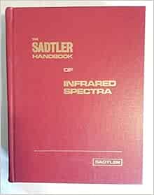 Sadtler Handbook of Infrared Spectra 0855014415: Sadtler Research ...