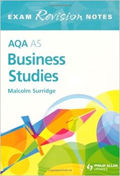 AQA AS Business Studies Exam Revision Notes (Aqa As/a Level): Amazon.co ...