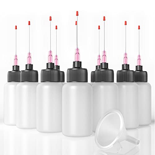 10 Pcs Needle Oiler (1 OZ), Precision Tip Applicator Bottle, Medical ...
