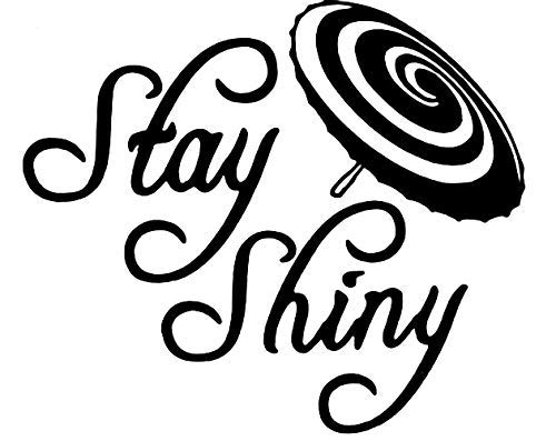 Amazon.com: Stay Shiny Vinyl Decal Sticker: Handmade