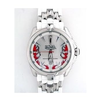 Amazon.com: Von Dutch - Angel - Automatic - Black/Red - Medium: Von ...