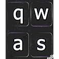 Amazon.com: English Us Large Letter (Lower case) Keyboard Stickers with ...