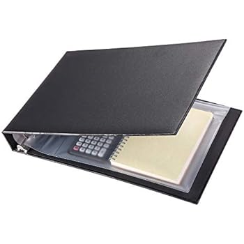 Amazon.com : EGP Business Check Stub Holder : Round Ring Binders ...