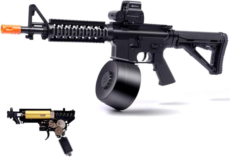 EMERBU Modified Gel Ball Blaster M4A1(Black) - Full Size - Metal ...