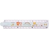 Amazon.com : Cute Cartoon Animal Print Plastic Rulers, Kids Ruler for ...