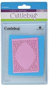Amazon.com: Cuttlebug A2 Embossing Folder, Scrollwork