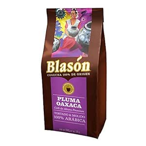 Amazon.com : Mexican Blason Pluma Oaxaca Ground Coffee, 12 Ounces ...