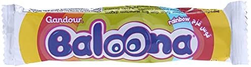 Gandour Baloona Rainbow Chewing Gum, Pack of 1 price in Saudi Arabia ...