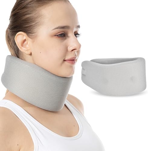 YILANJIN Neck Brace, Soft Foam Neck Brace Cervical Collar, Correct Neck ...