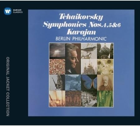 Tchaikovsky - Symphony Nos.4 & 5 & 6 by HERBERT VON KARAJAN: Amazon.co.uk: CDs & Vinyl