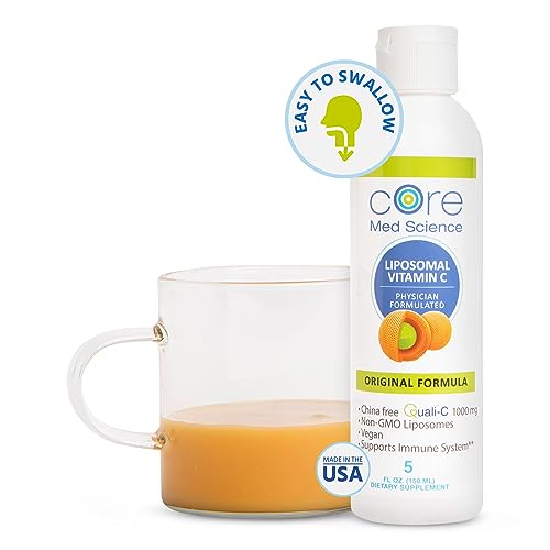 Core Med Science Liposomal Vitamin C 1000mg Liquid - Original Formula ...