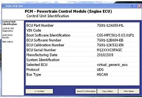 ULTRAOBD2 Compatible with Ford VCM OBD FOCOM Diagnostic Interface OBD ...