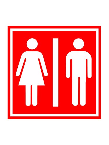 Buy 999Store restroom signage office supplies sunboard Restroom toilet ...