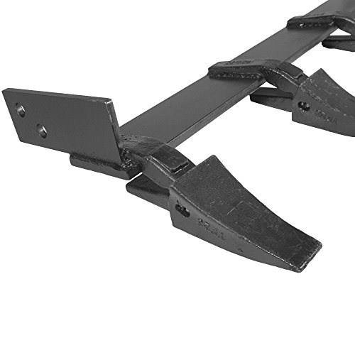 Titan Attachments UA Tooth Bar 72" 99 lb. Bucket 23TF Bolt On Steel USA ...