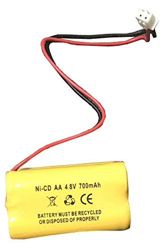 Industrial 10 Pack 4.8v 700MAH NiCd Battery Exit Sign Emergency Light ...