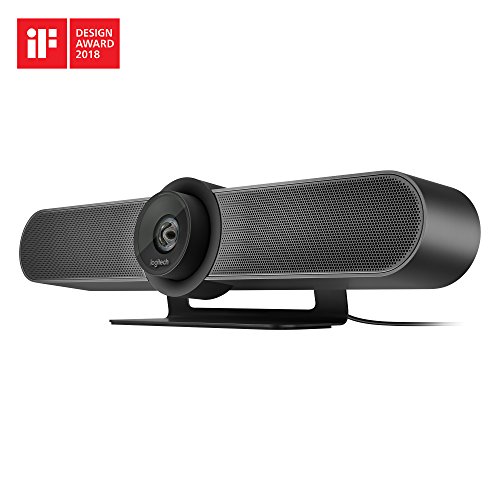Logitech MeetUp Video Conferencing System, Ultra HD 4K/1080p/720p, 3 ...