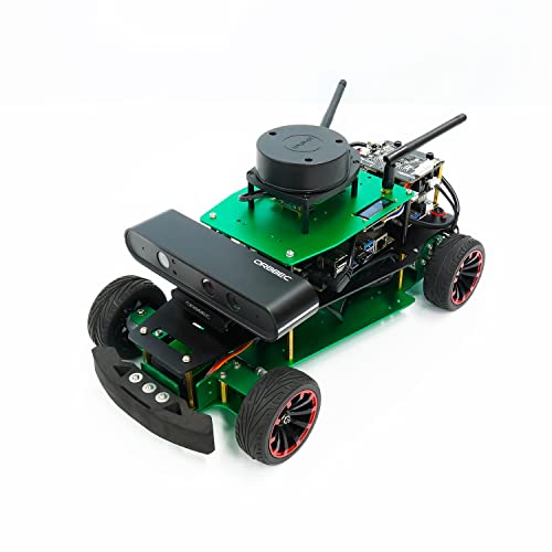 Yahboom Jetson Nano Smart Video Robot Car Kit for Raspberry Pi, Line ...